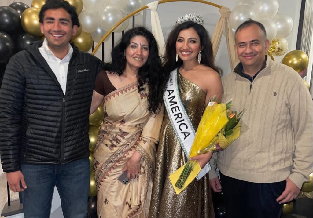 Miss World America 2021 Winner Shree Saini Returns Home to Warm Welcome ...