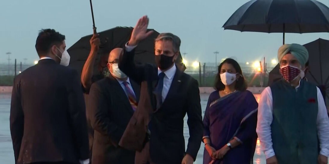 U.S. Secretary of State Antony Blinken Arrives in India, to Discuss ... U.S. Secretary of State Antony Blinken Arrives in India, to Discuss ...