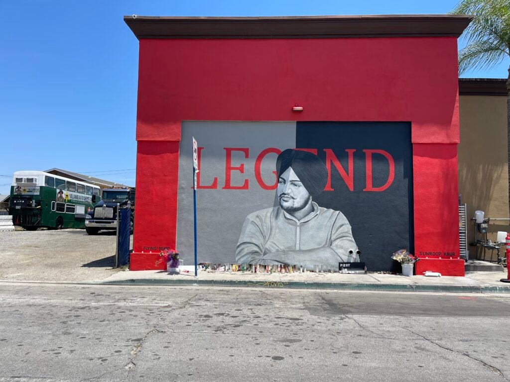 Rapper Sidhu Moosewala Memorialized in 2 Murals in Artesia - IndiaWest News