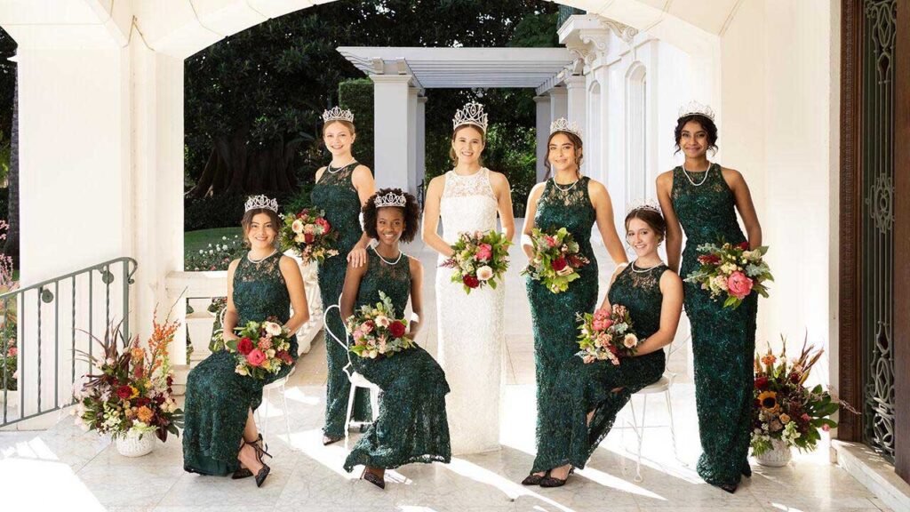 At Rose Parade, Sahanna Rajinikanthan Is Member Of ‘Royal Court ...