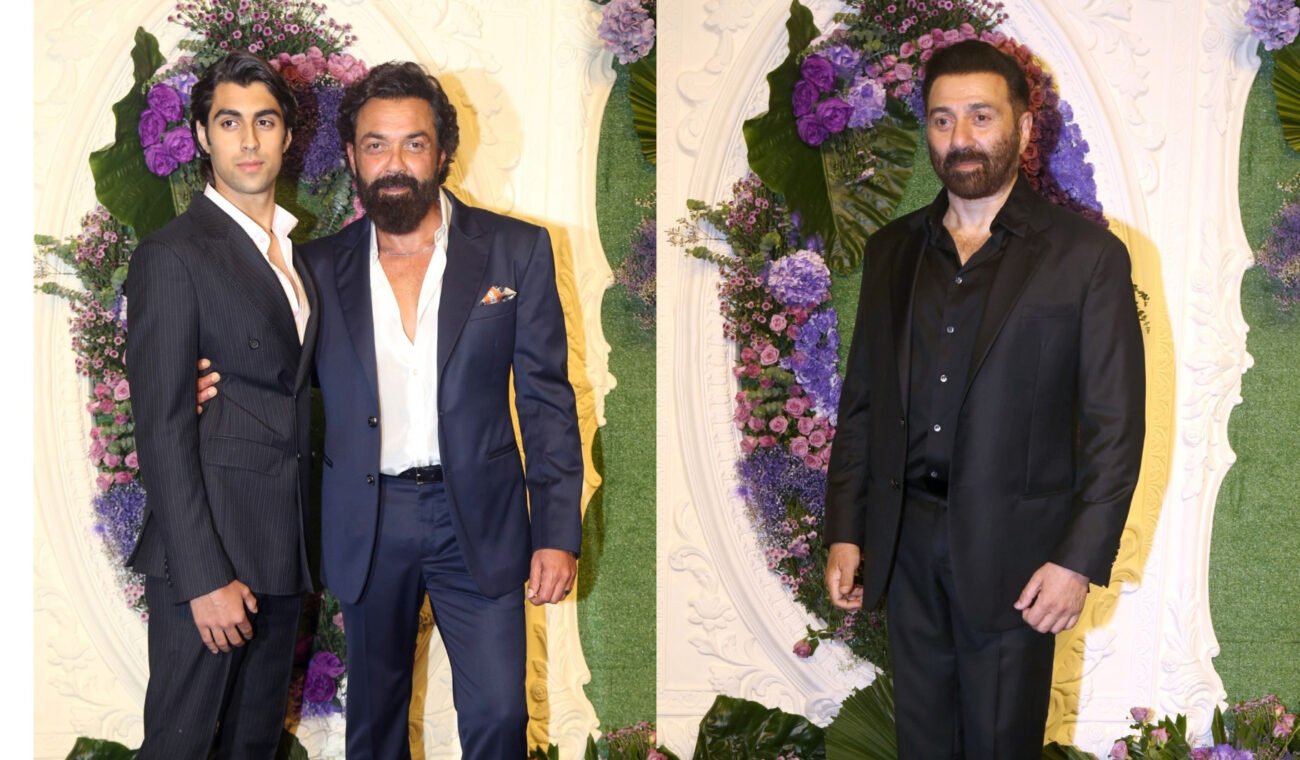 Sunny, Bobby, Abhay Set Major Brother Goals At Karan Deol’s Wedding ...