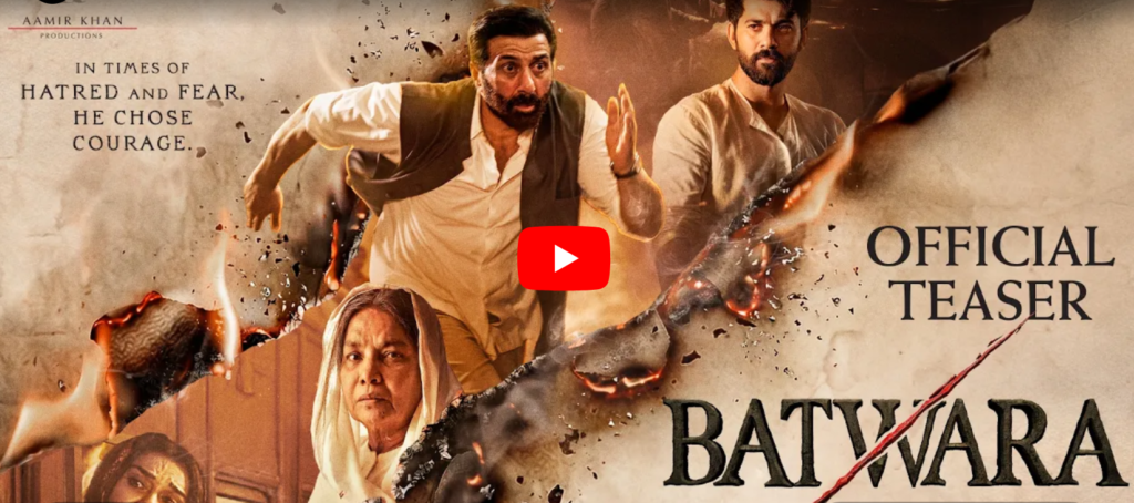 Watch: Sunny Deol’s ‘Batwara 1947’ Teaser Brings Partition Tragedy To ...